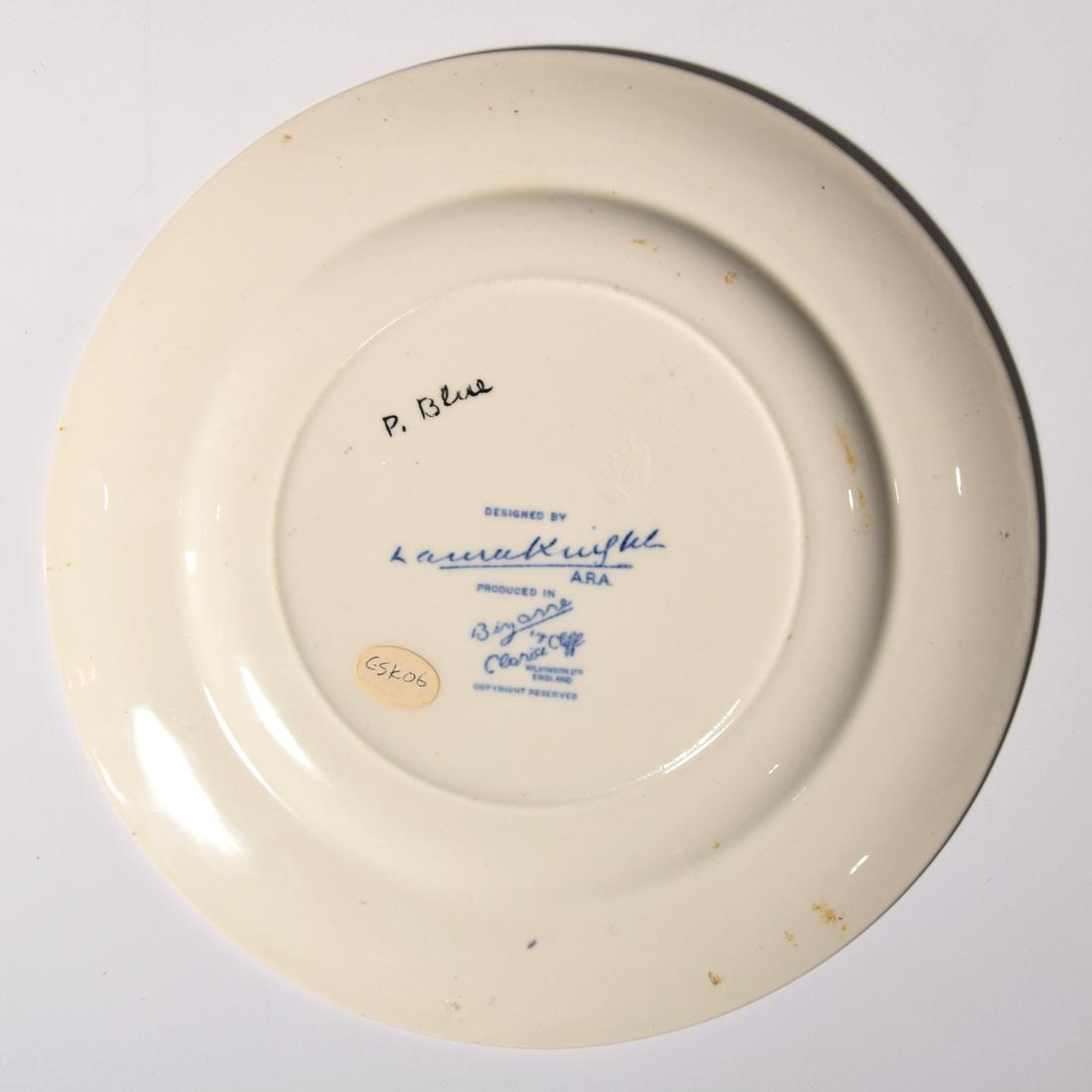 6 Clarice Cliff / Laura Knight CIRCUS Plates, Prototype – Palm Beach ...