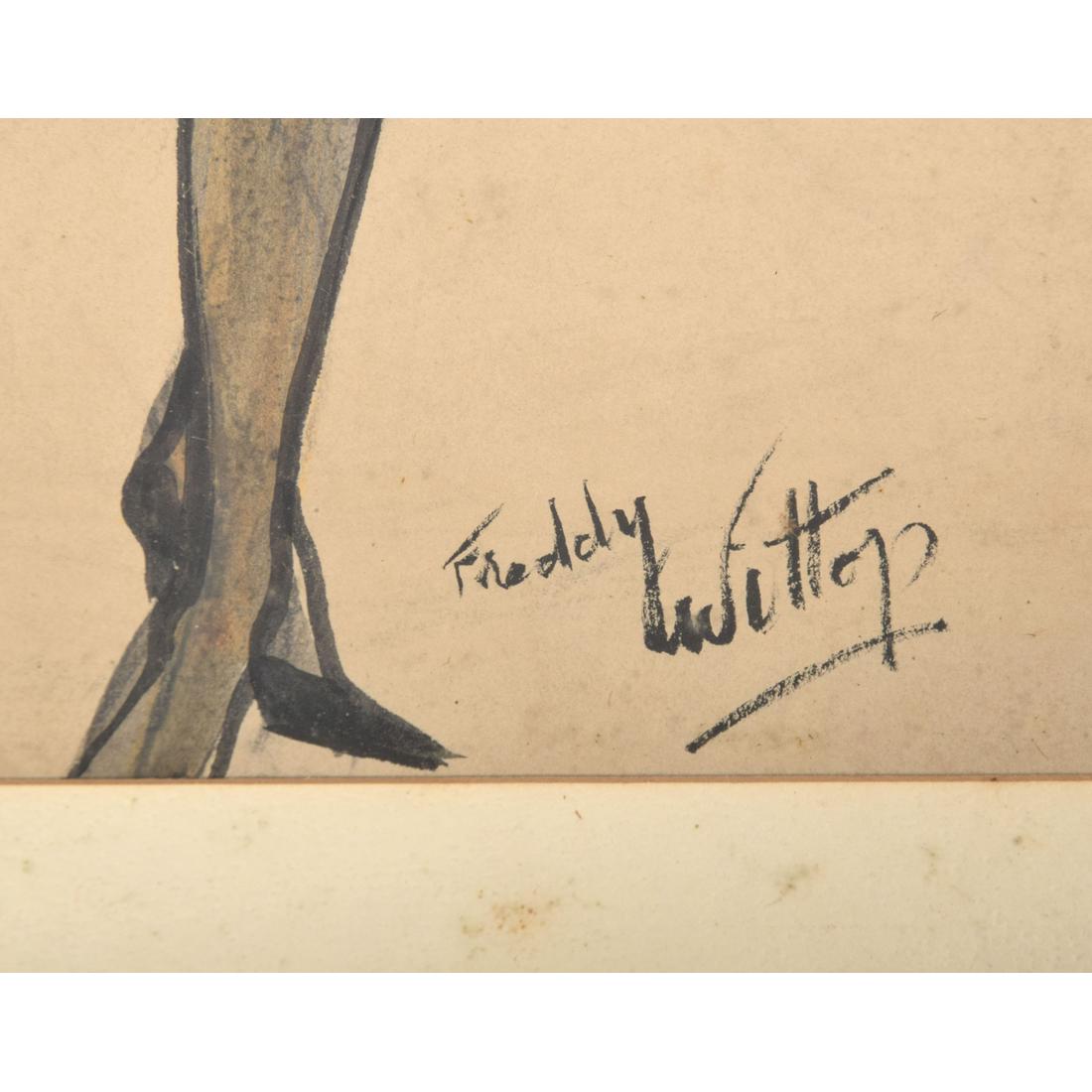 Freddy Wittop “Bajour” Dress Illustration – Palm Beach Modern Gallery